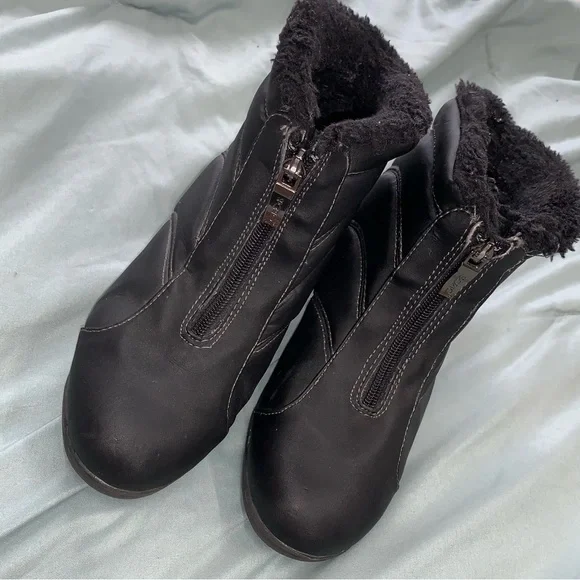 Sporto | Shoes | Sporto Zelda2 Black Faux Fur Lined Waterproof Ankle ...
